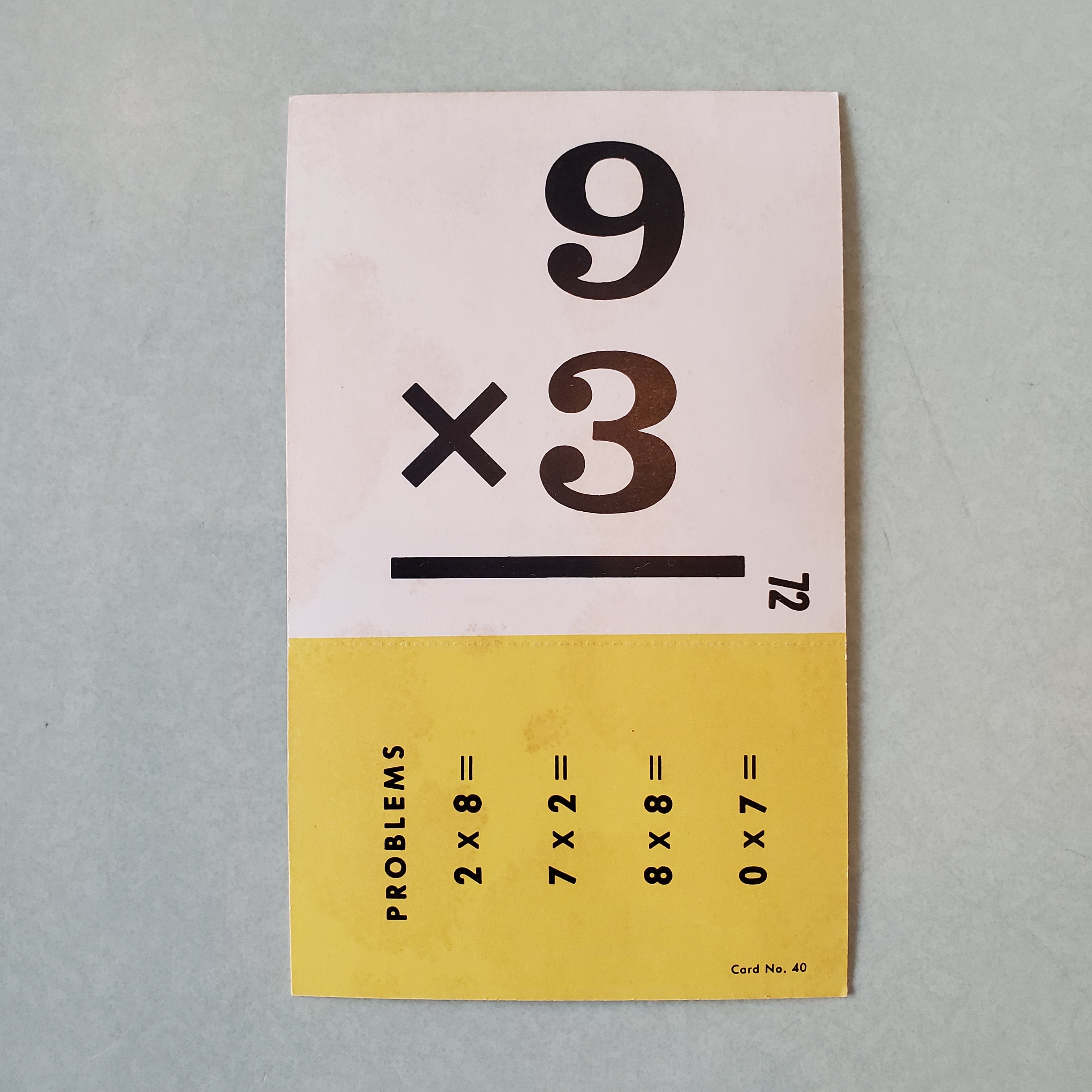 Vintage Flash Cards Assorted | Parker Paper Company