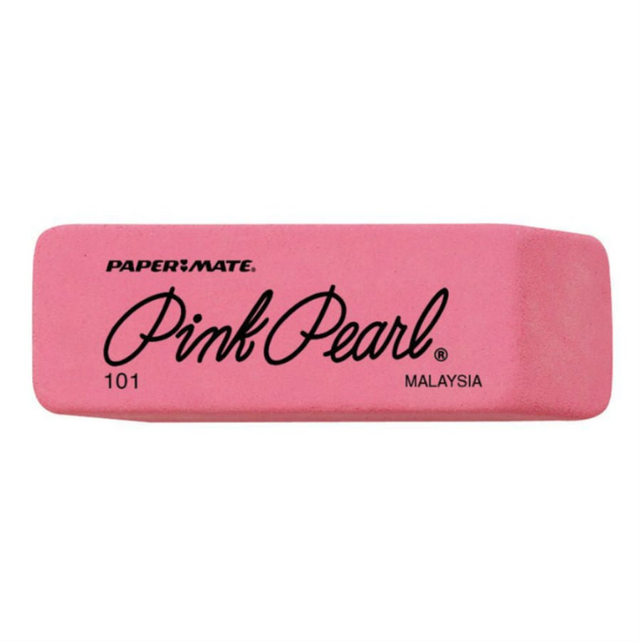 Papermate Pink Pearl Eraser | Parker Paper Company