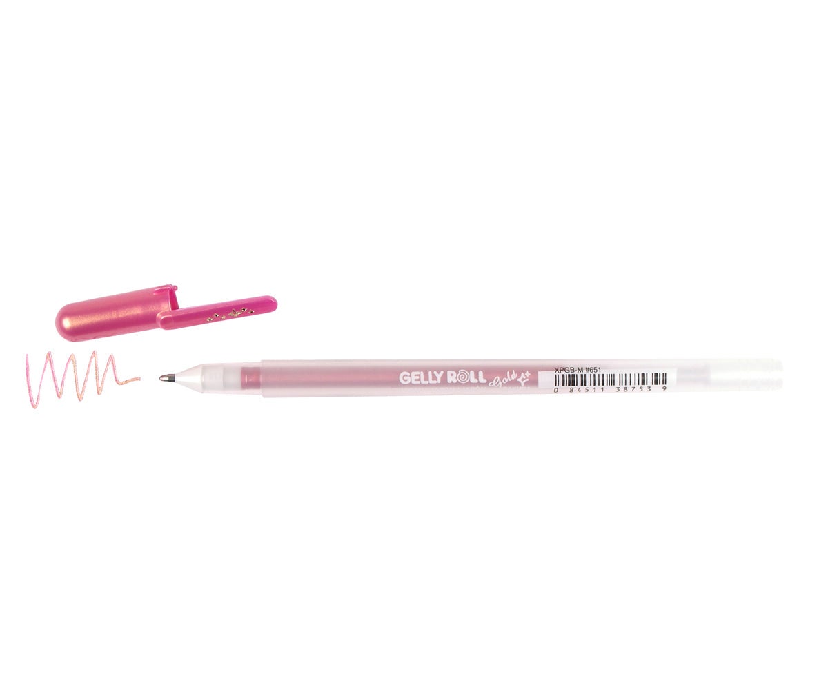 Gelly Roll Gold Shadow - Pink 651 | Parker Paper Company
