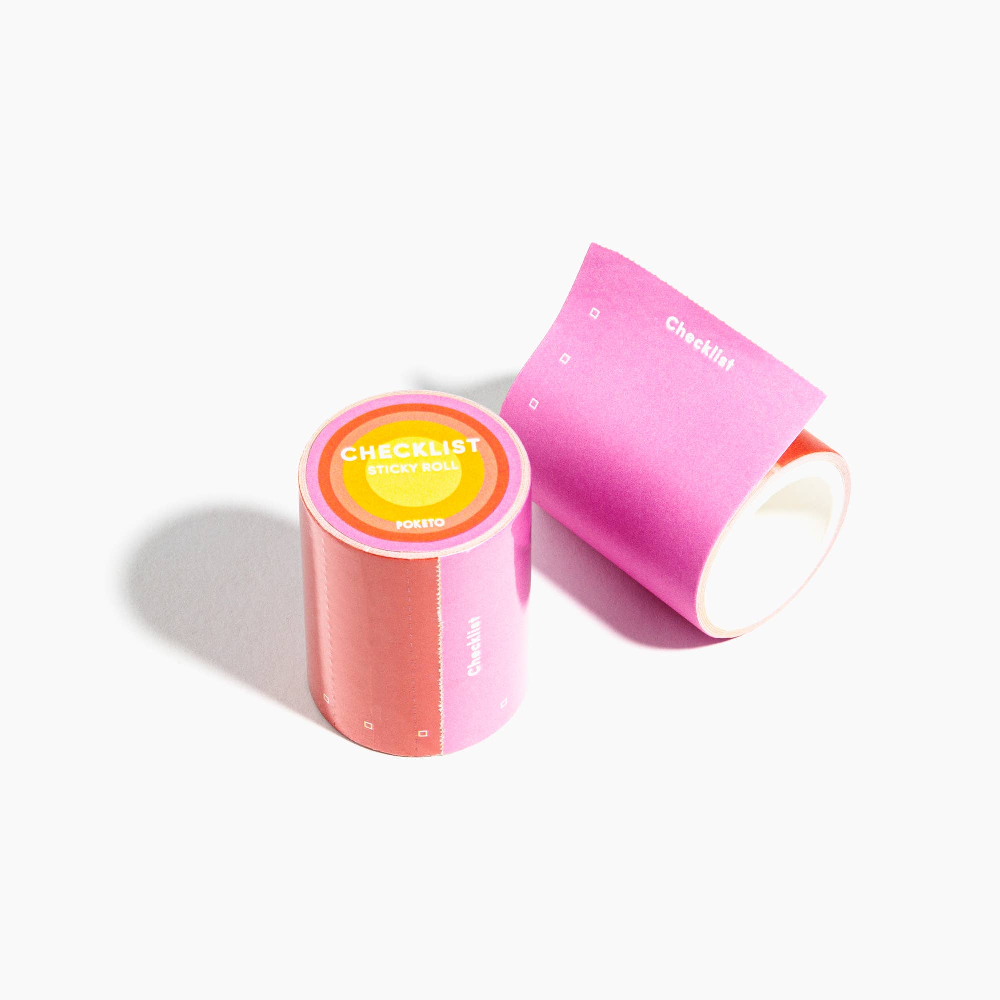 Poketo Checklist Sticky Roll | Parker Paper Company