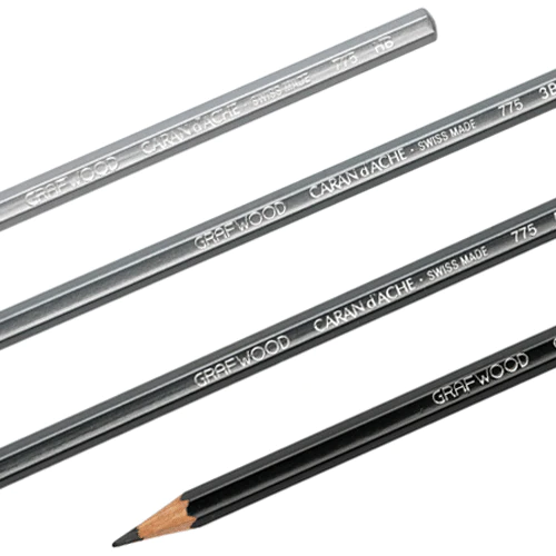 Caran D’Ache Grafwood Graphite Pencil 9B | Parker Paper Company
