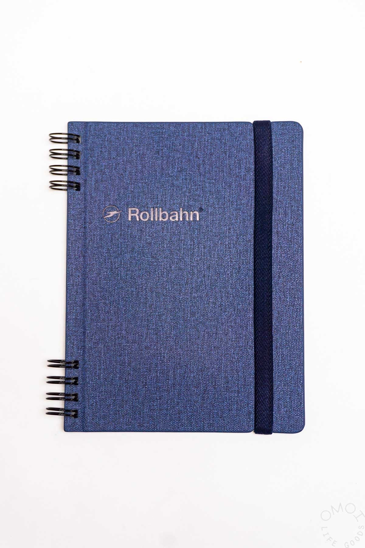 Rollbahn Flexible Notebook Cover, Large, Dark Blue | Parker Paper Company